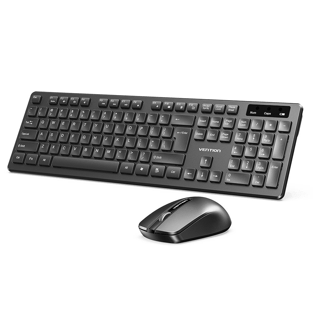 Vention Wireless Keyboard and Mouse Combo - Full-Sized