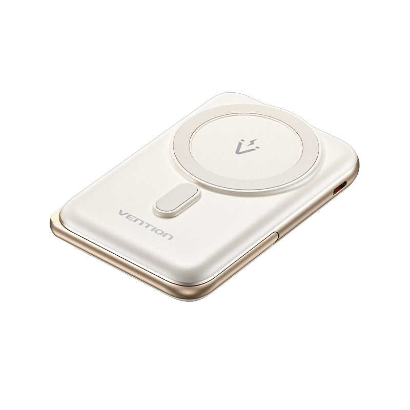 Vention 10000mAh Magnetic Wireless Power Bank - 15W Fast Charging