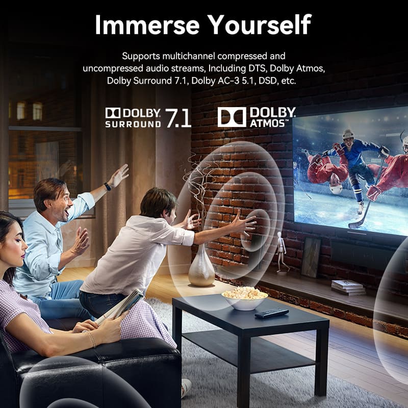 Vention 8K Bi-Directional HDMI Switch – Seamless 8K@60Hz and 4K@120Hz ...