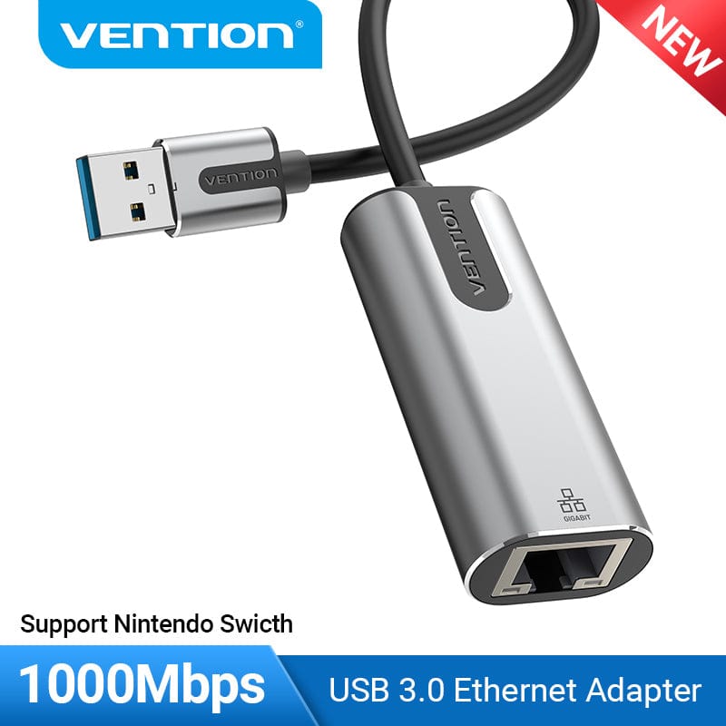 Vention USB 3.0 to Gigabit Ethernet Adapter - Fast & Stable