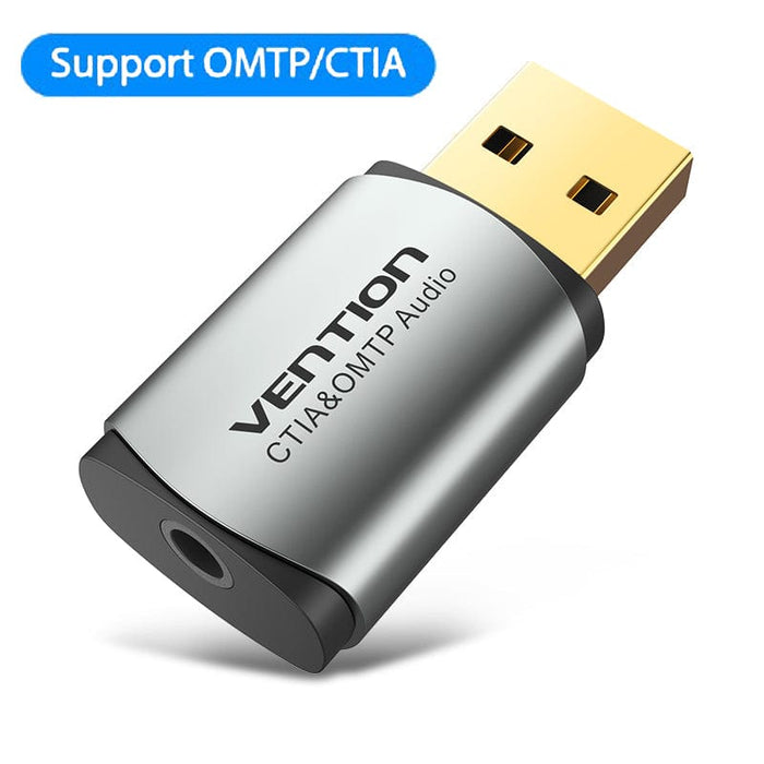 Vention USB External Sound Card - Enhance PC Audio