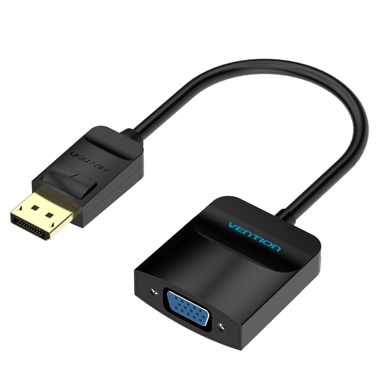 Displayport to VGA Adapter 1080P Display Port Male to VGA Female Audio