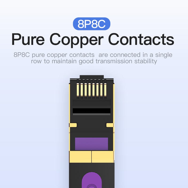 Ethernet Cable RJ 45 Cat7 Lan Cable STP RJ45 Network Cable for Cat6 Co