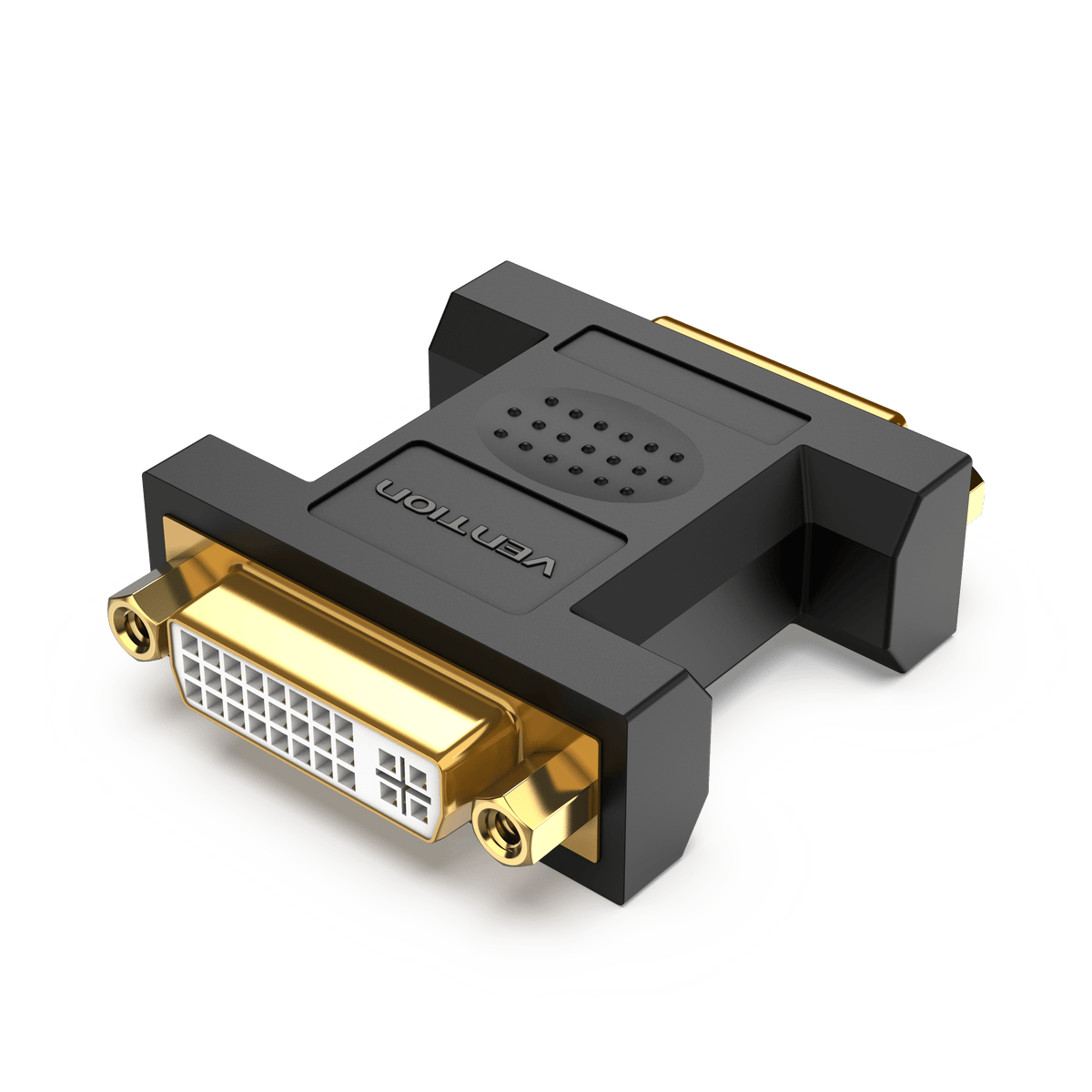 Vention DVI Female to Female HD Adapter - High-Quality 1080P Gold ...