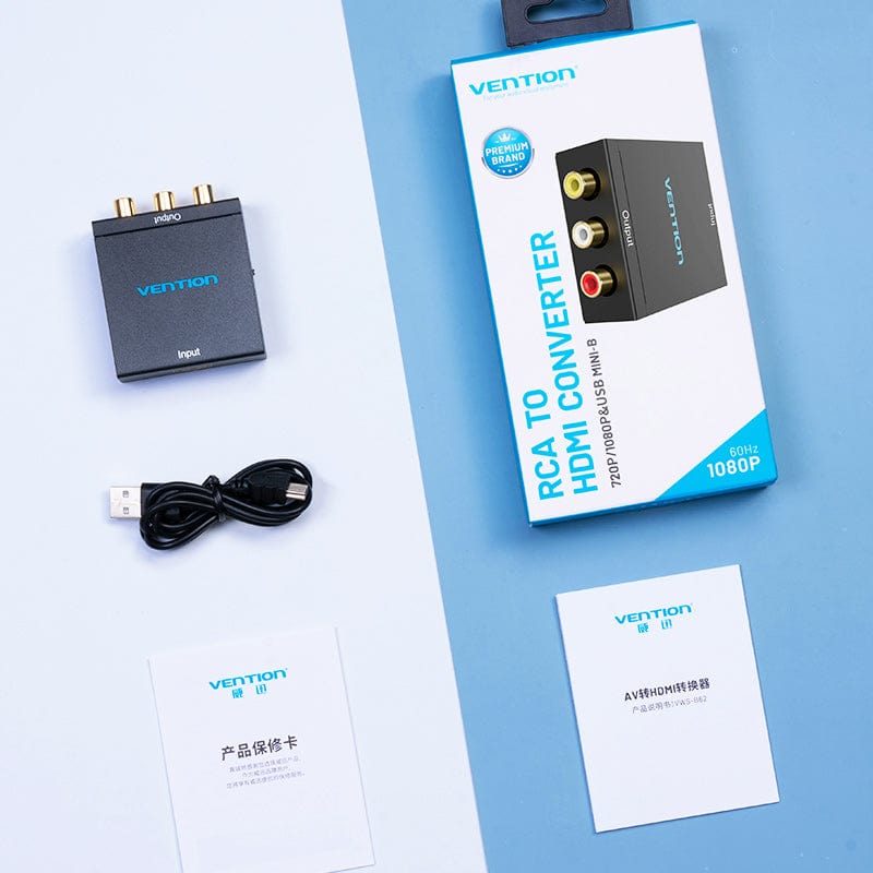 Vention HDMI to AV Converter - Seamless HD to AV Connection with 1080P ...