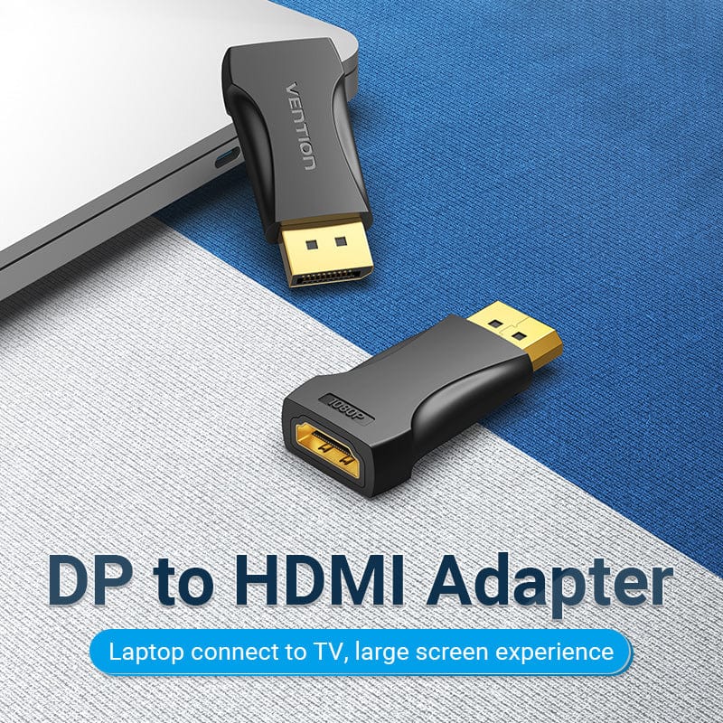 Vention DP to HDMI Adapter | 1080P HD Video & Audio Sync