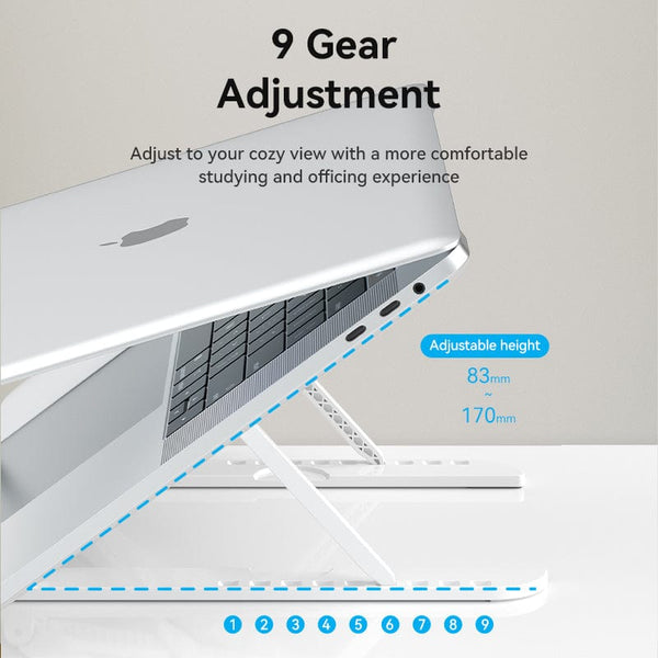 Ergonomic Laptop Stand | Adjustable Height | Reduce Neck Pain – Vention