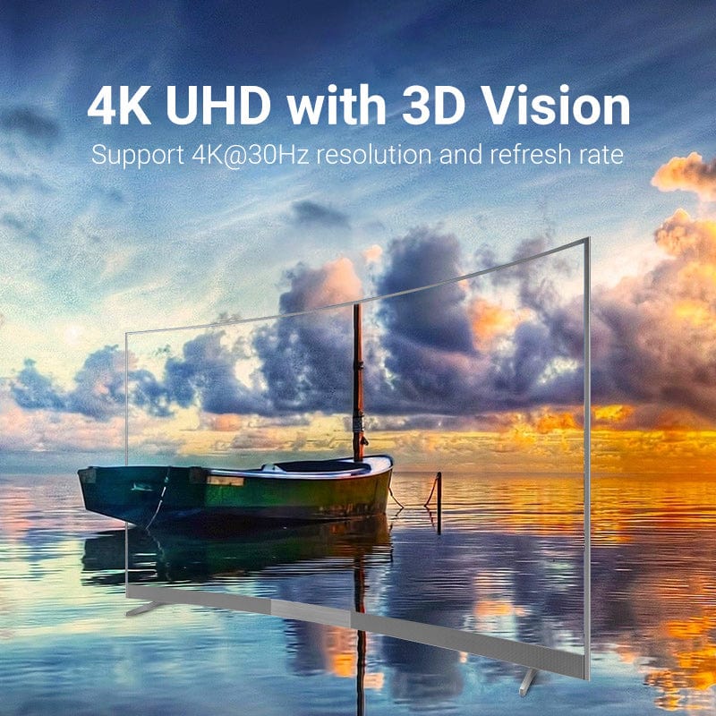 Vention USB-C to HDMI Adapter - 4K@30Hz, Plug & Play