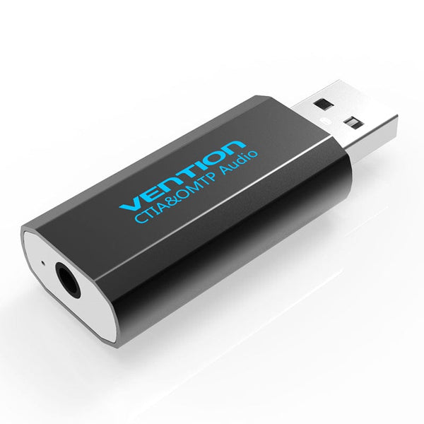 Vention USB External Sound Card | Noise-Free Audio Adapter