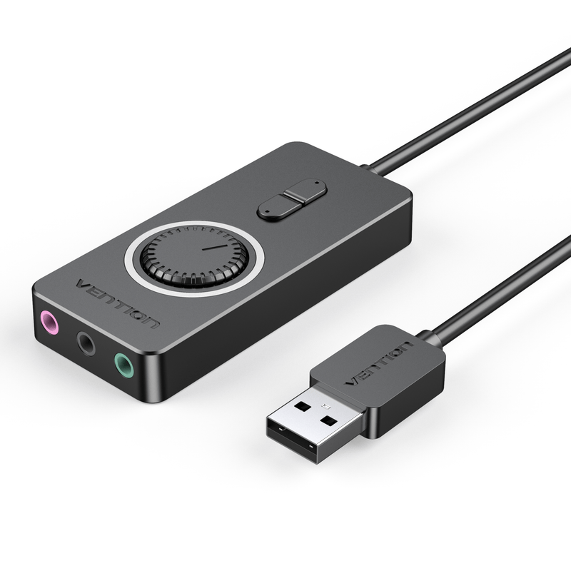 Vention Usb 20 External Stereo Sound Adapter Crystal Clear Audio